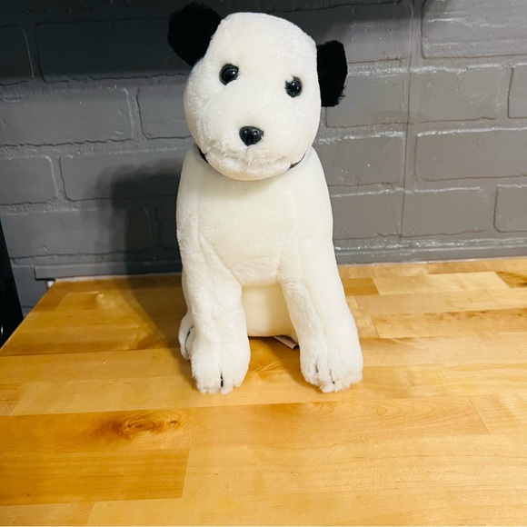 Toys | Vintage 1992 Dakin Nipper Stuffed Plush Black White Dog Rca ...